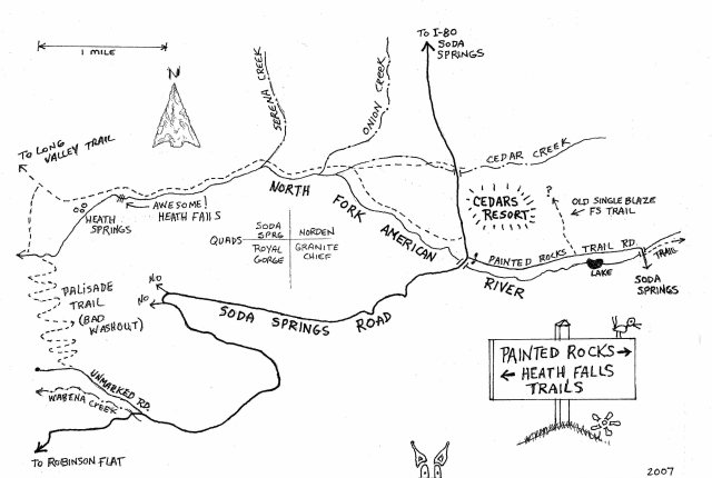 Painted Rocks Map | Get Off Your Gass